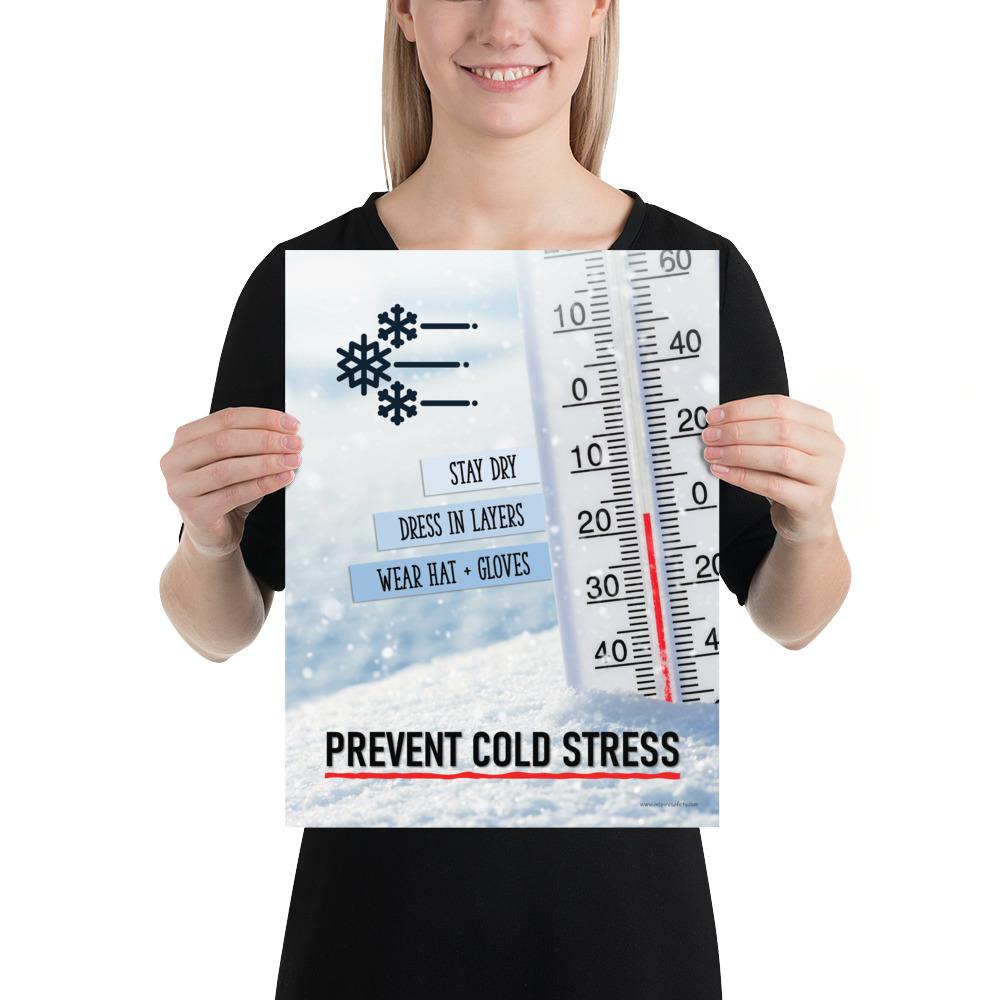 Winter-Ready Cold Stress Safety Poster for Workplaces – Inspire Safety