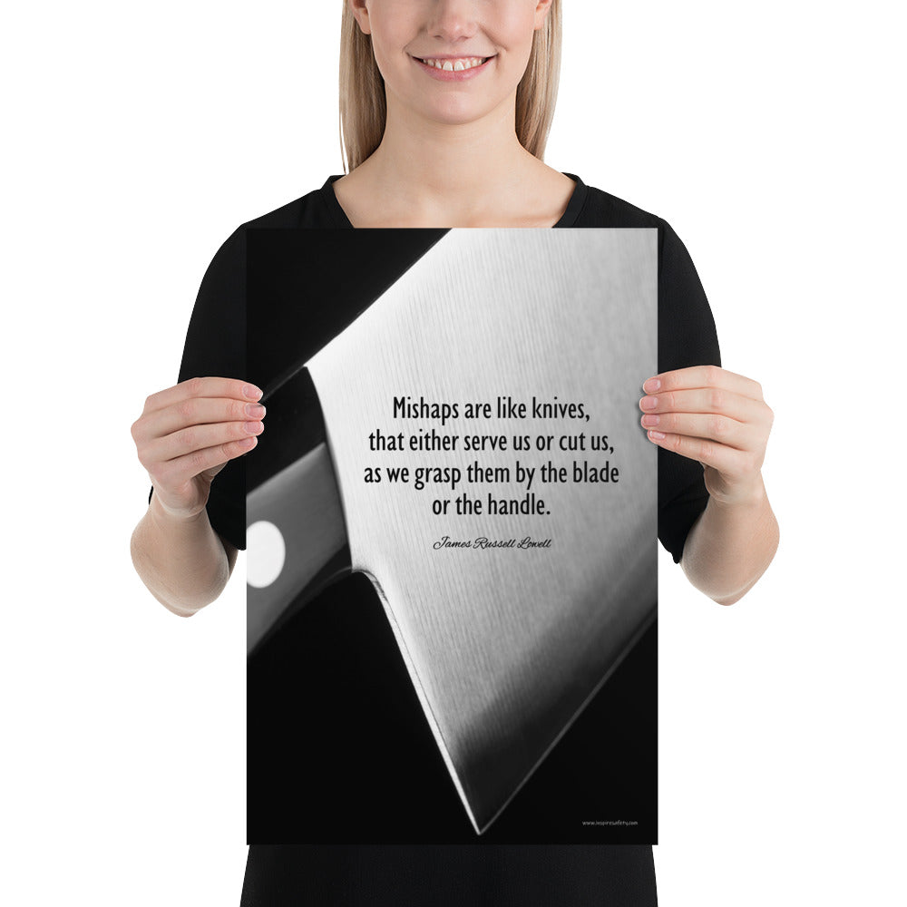 Profound Construction Safety Poster with Insightful Safety Quote ...