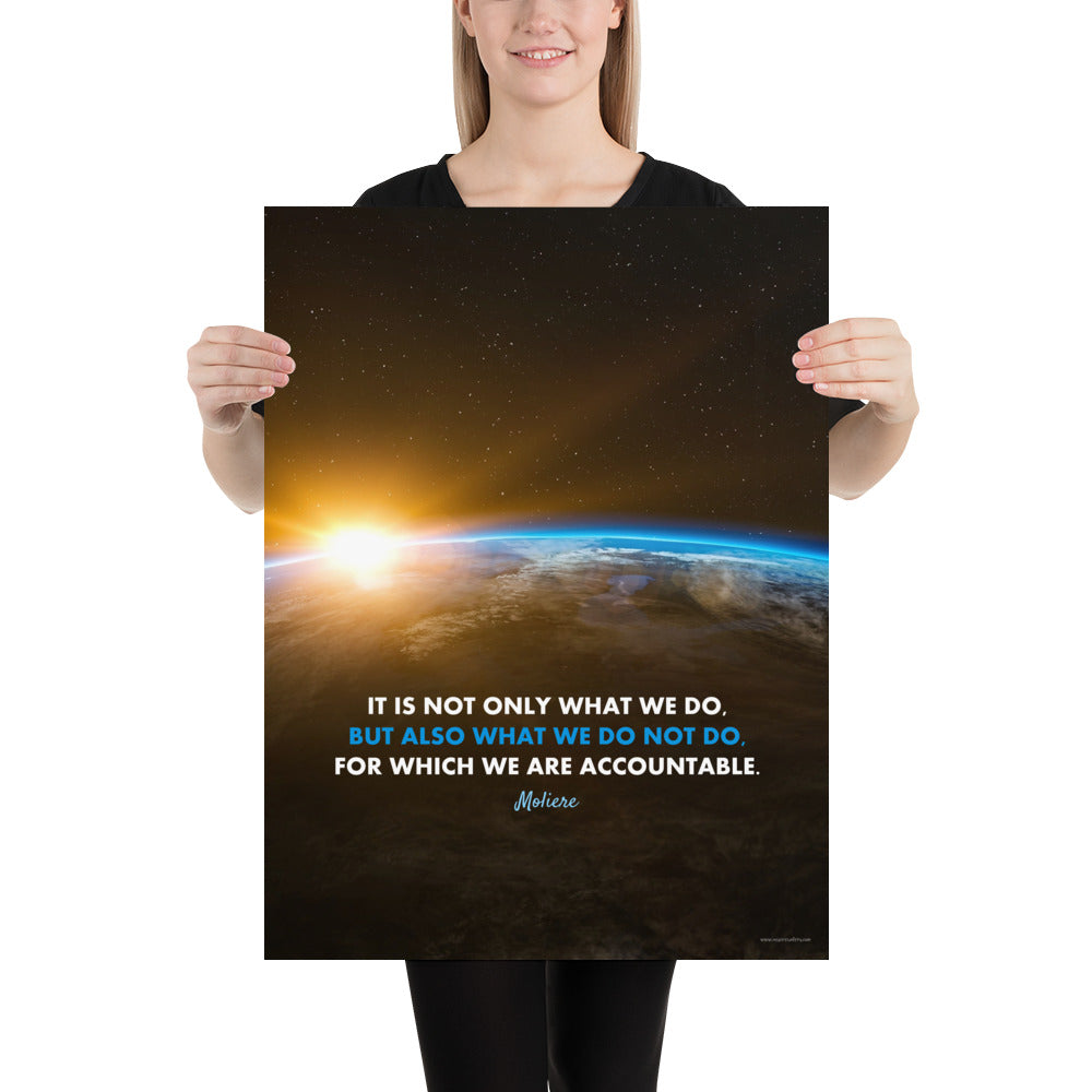 We Are Accountable - Premium Safety Poster – Inspire Safety