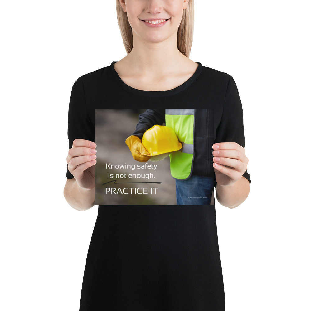 Practice Safety with our Construction Safety Poster – Inspire Safety