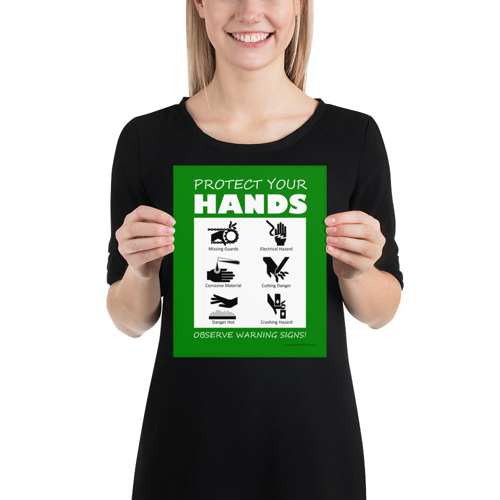 Workplace Safety Poster: Promote Hand Protection – Inspire Safety