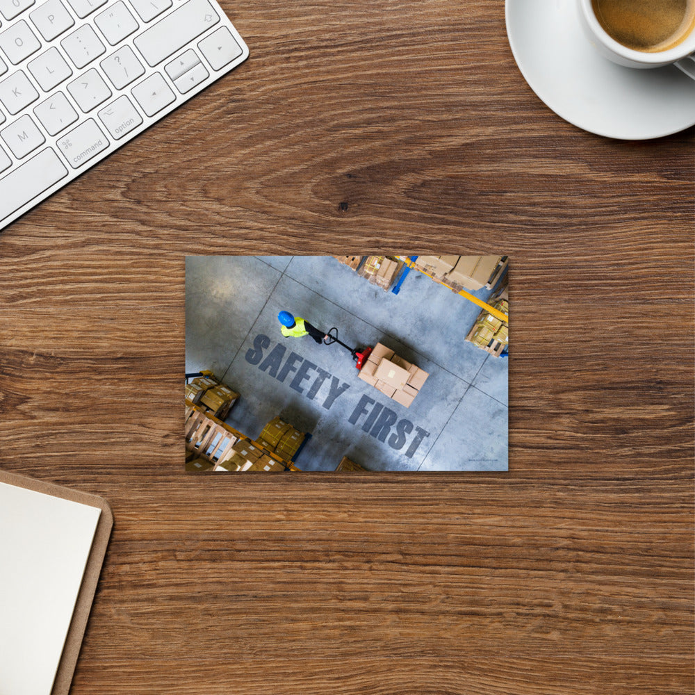 Safety First - Premium Mini Print – Inspire Safety
