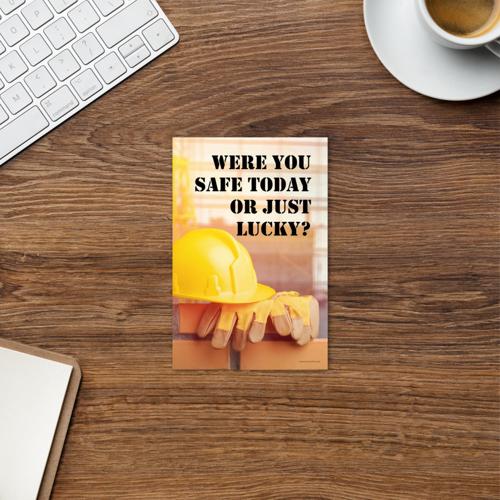 Ensure Safety with Our Construction Safety Mini Print – Inspire Safety